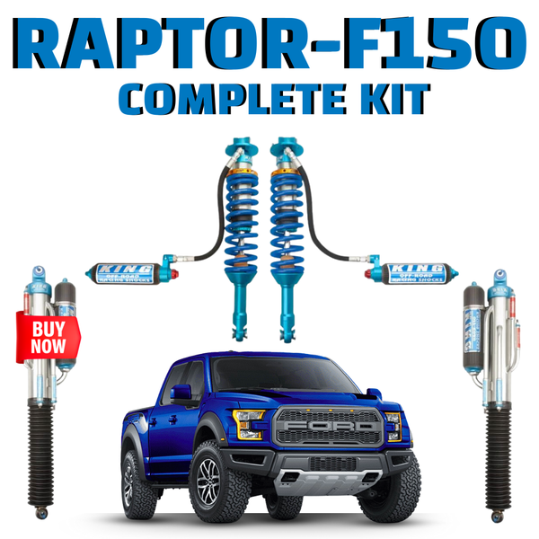 FORD RAPTOR F-150 - KING COILOVER SETUP 3.0" - KINGRAP-01 | Xtreme 4x4